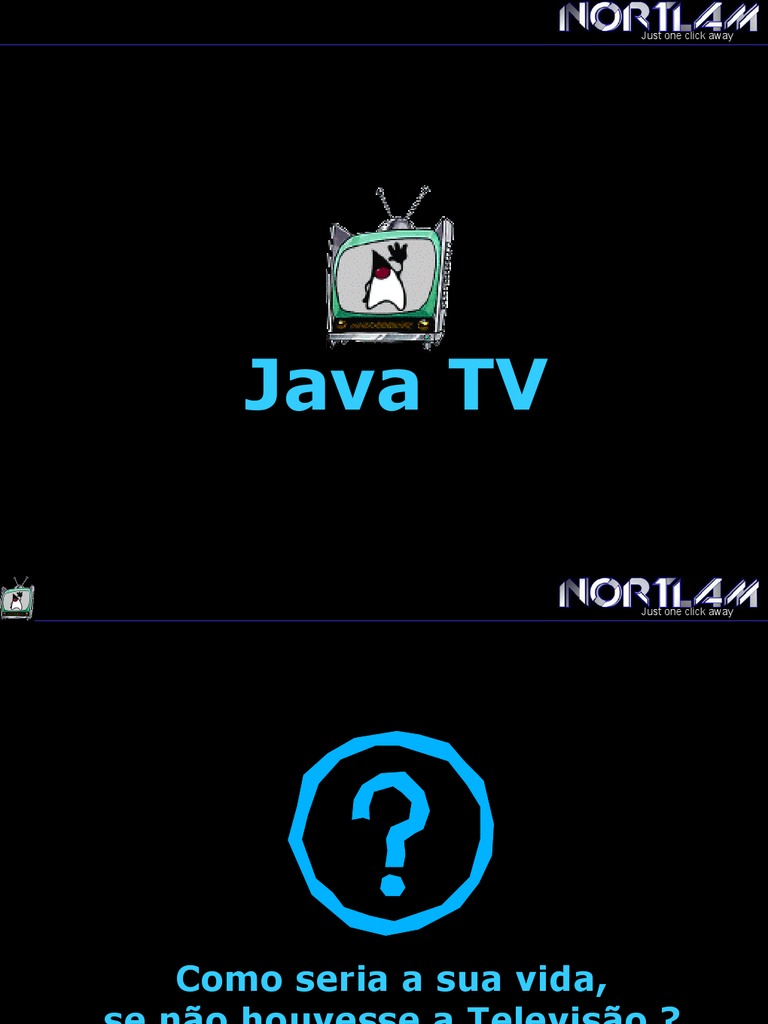 Java TV | PDF | Televisão digital | Vídeo