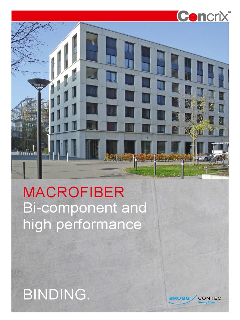 Concrix - Bi-Component and High Performance | PDF | Fibers | Concrete