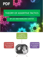 Theories of Assertive Discipline | PDF | Teachers | Learning