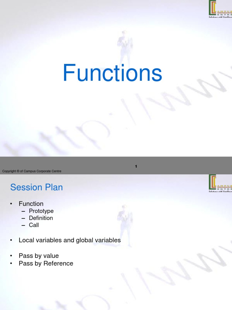 Function Ppt Variable Computer Science Scope Computer Science