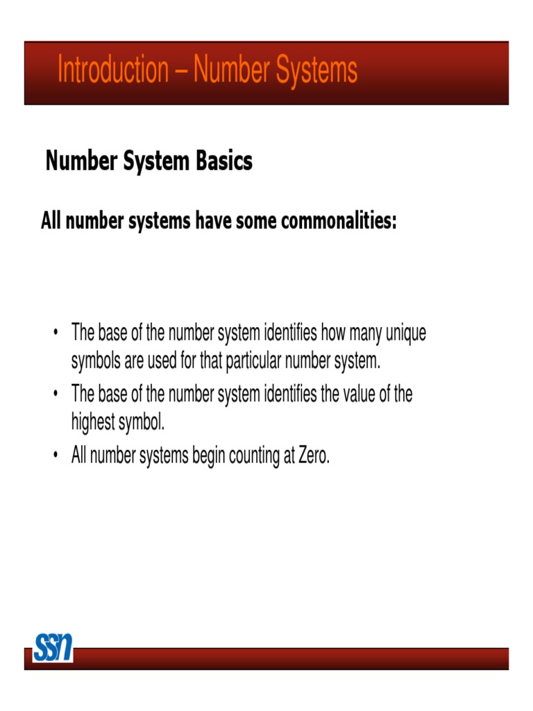 An In Depth Look At Common Number Systems Decimal Binary Octal And Hexadecimal Pdf