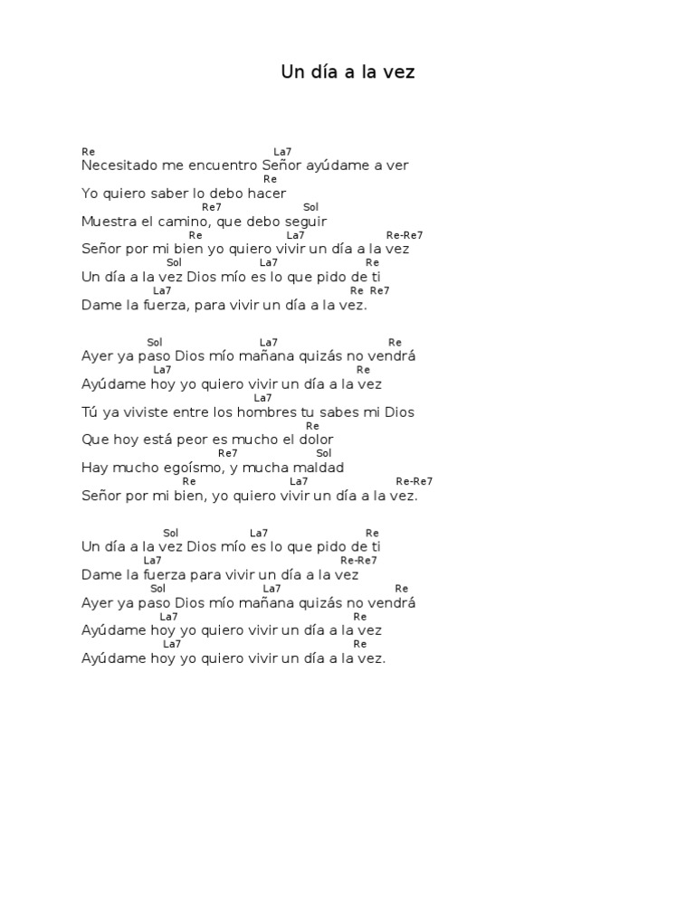 Un Día A La Vez | PDF