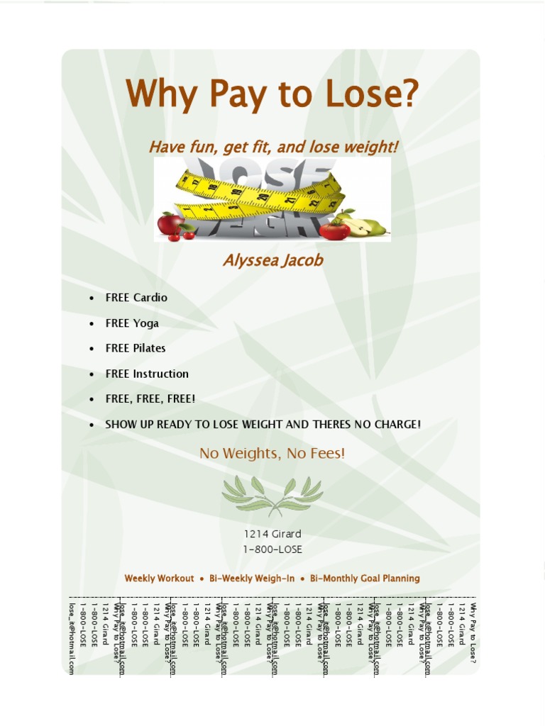 Free Weight Loss Workouts and Classes | PDF