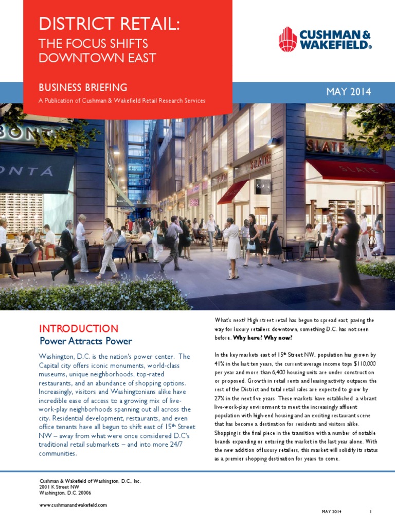 DC Retail Shift East - Final | PDF | Condominium | Washington