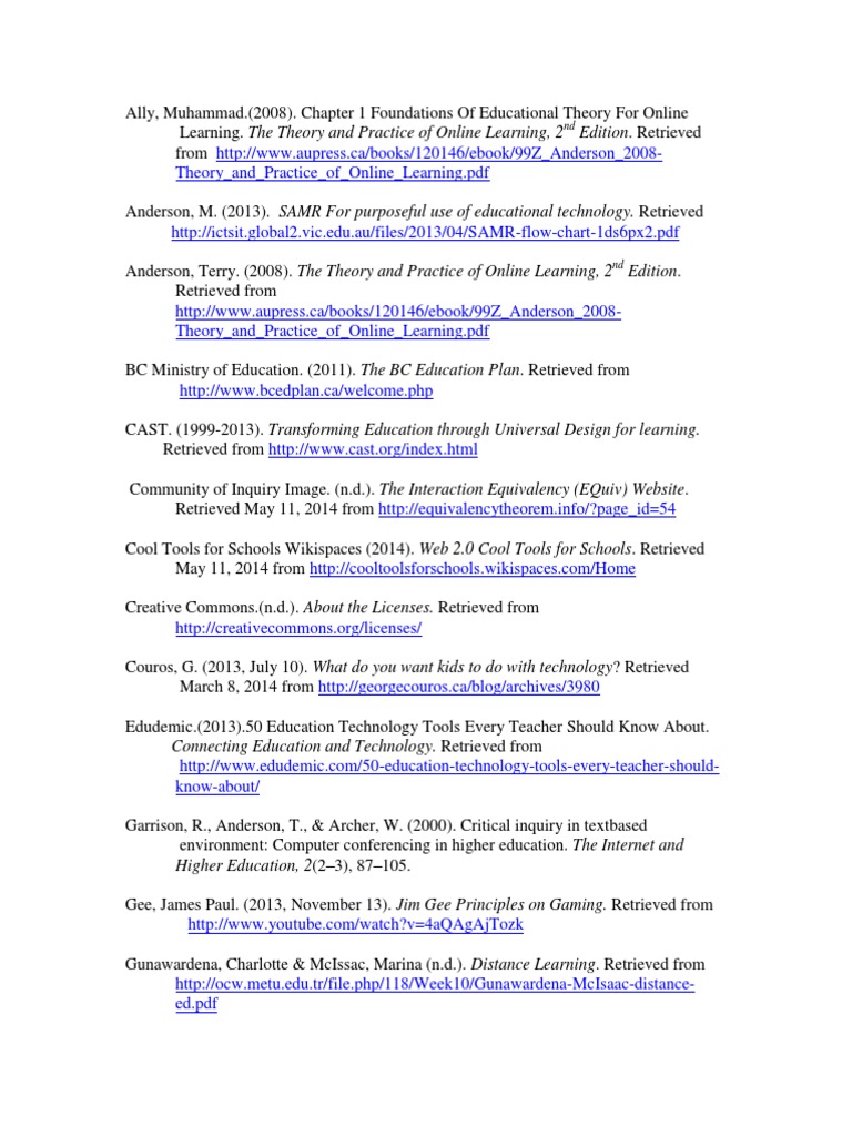 Bibliography | PDF | Educational Technology | Educational Devices