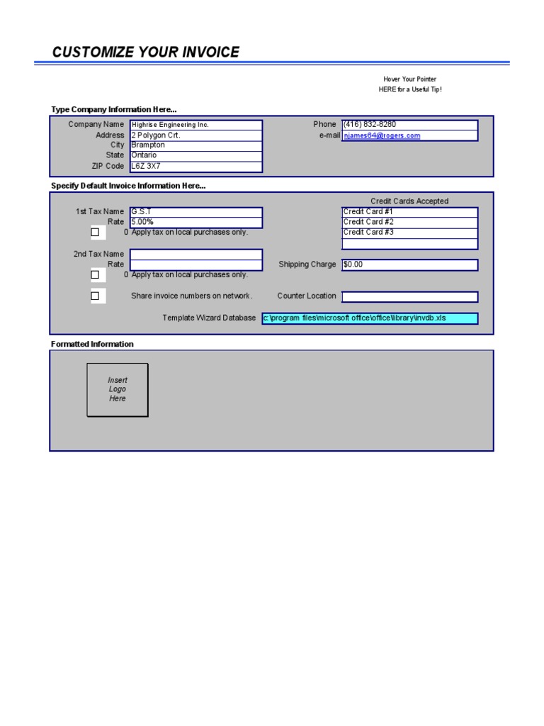 Invoice Customization Guide | PDF | Credit Card | Invoice