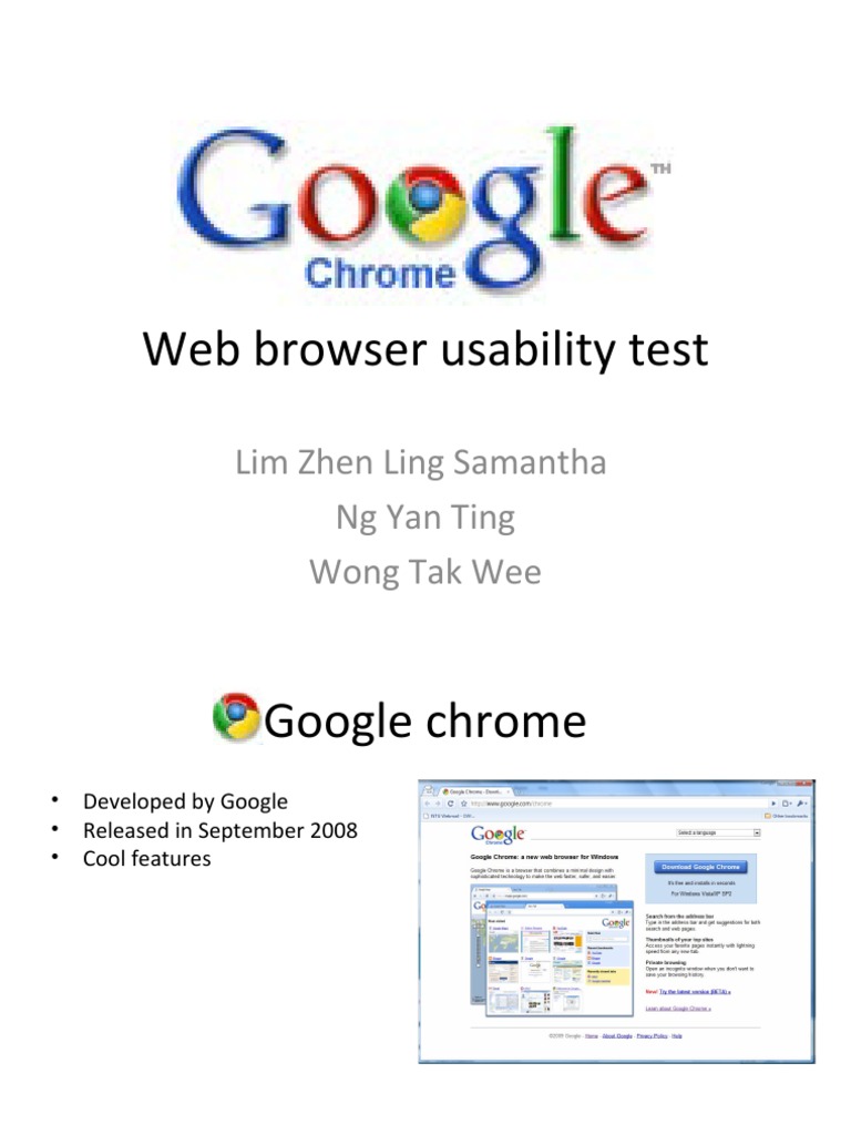 Google Chrome | PDF | Usability | Tab (Gui)