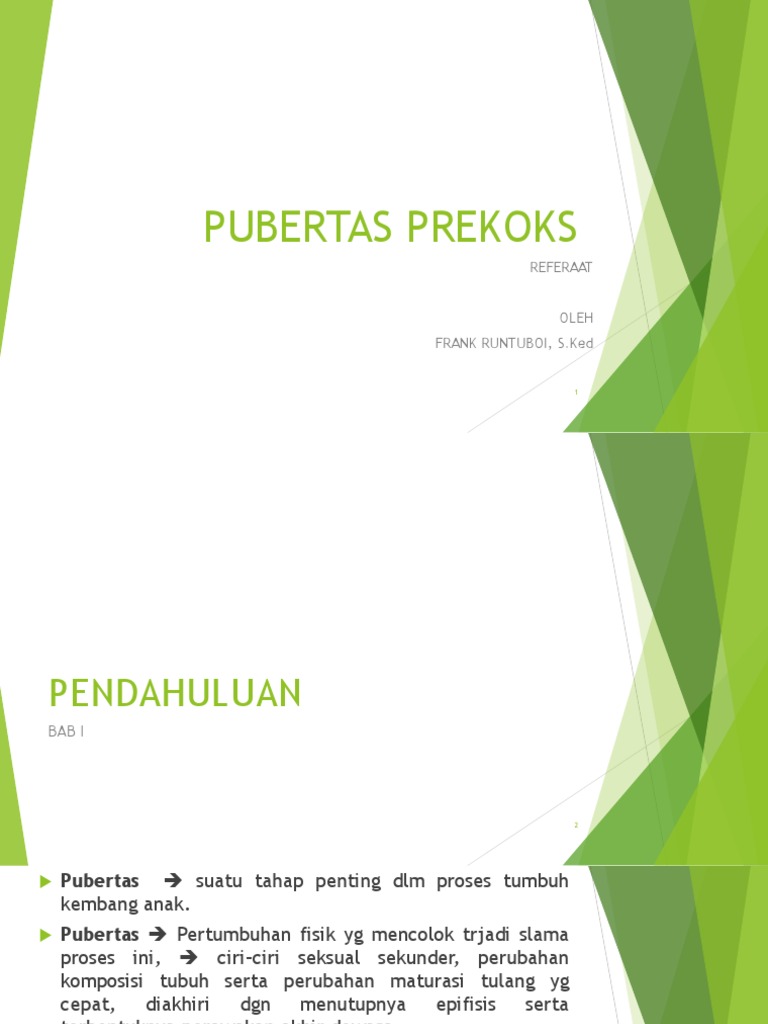 Pubertas Prekoks PDF | PDF