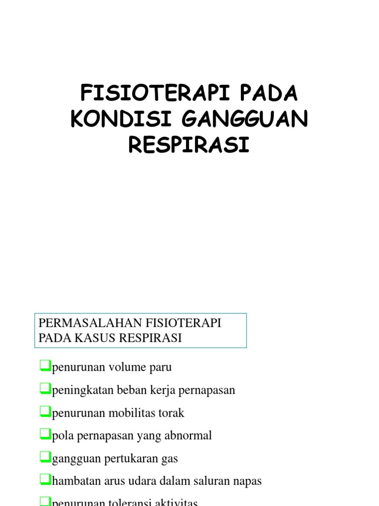 Postural Drainase | PDF