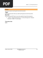 Print Picking List via IW32 in SAP | PDF | Computing | Computer Engineering