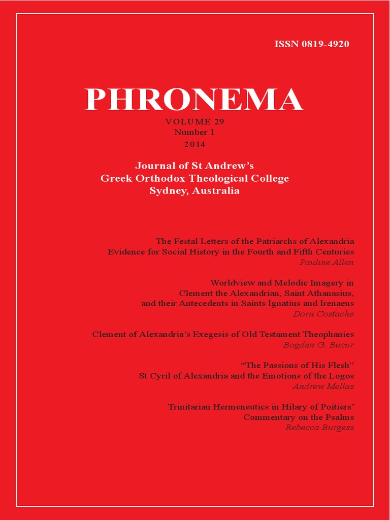 Bogdan Gabriel Bucur, Angelomorphic Pneumatology: Clement of Alexandria ...