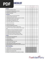 Ramadan Daily Checklist | PDF