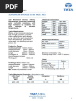 Ampco 18: Technical Data Sheet | PDF | Strength Of Materials | Alloy