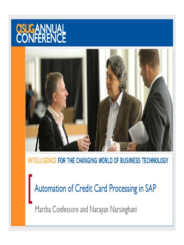 Automation of Credit Card Processing in SAP | PDF | Payment Card ...