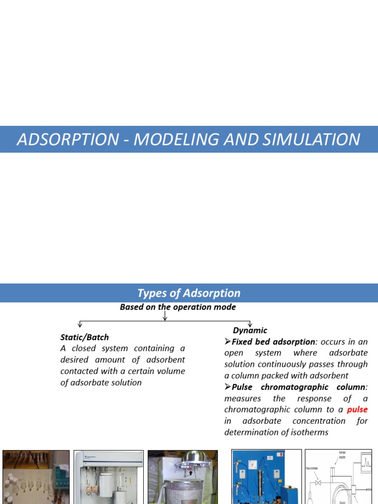 Adsorption Modelling | PDF | Adsorption | Diffusion