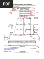 Dimension Details For PCC Retaining Wall: A B D5 D3 1 1 | PDF ...