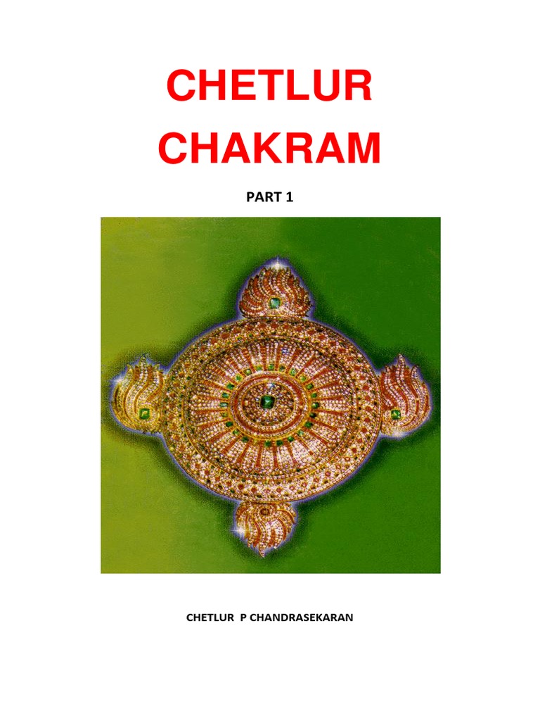 Chetlur Chakram Part 1 English Version | PDF | Religion And Belief
