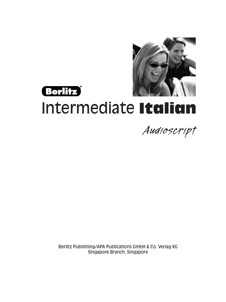 Italian Intermediate | PDF