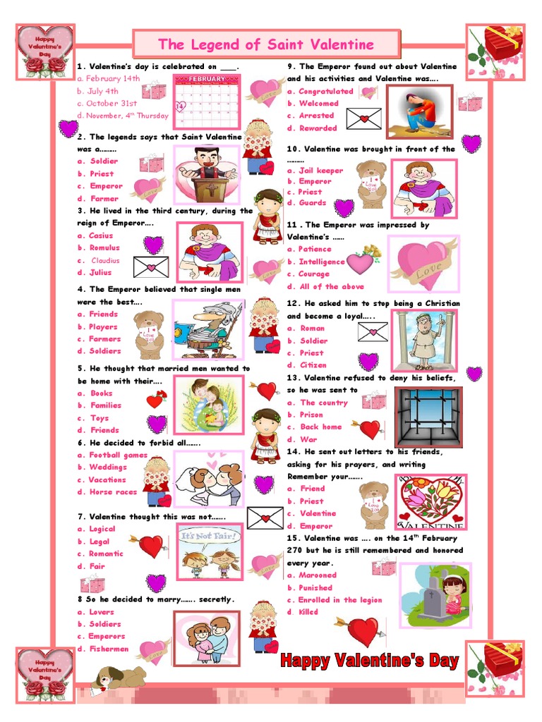 Leyenda de San Valentin | PDF | Art