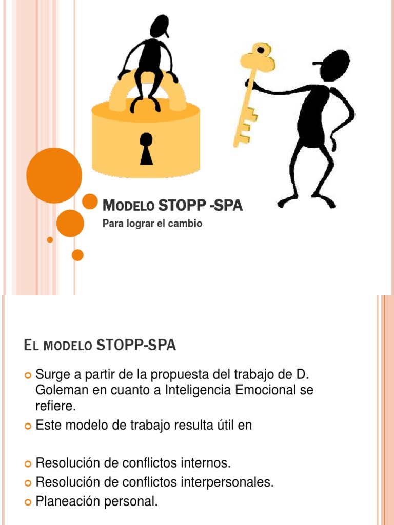 Modelo STOPP-SPA para el Cambio | PDF | Conflicto (proceso ...