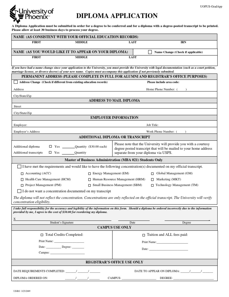 Diploma Application (2) - 1 | PDF | Master Of Business Administration ...
