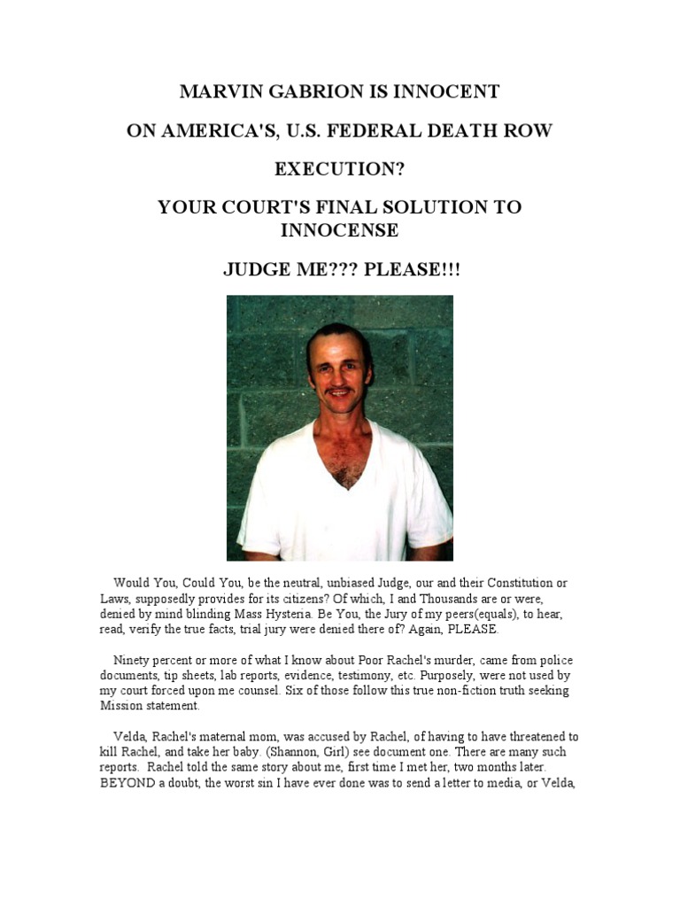 Marvin Gabrion | PDF | Judge | Rape