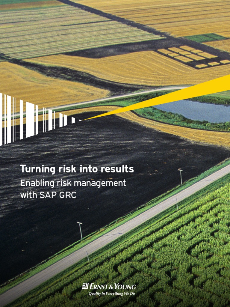 SAP GRC Risk Management Bifold VFinal | PDF | Risk Management ...
