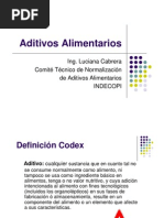 Acuerdo de Aditivos | PDF | Alimentos | Seguridad alimenticia