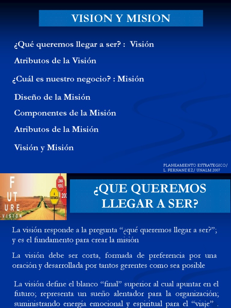 Vision Mision | PDF