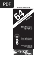Trenton Line Regional Rail Schedule | PDF | Septa | Bus Transport