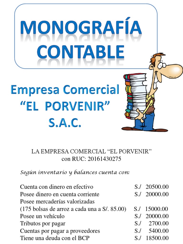 Monografia Contable | PDF | Contabilidad | Impuestos