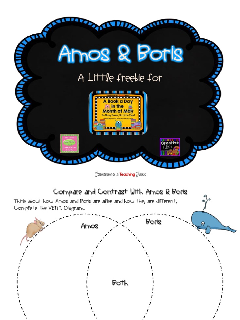 Amos & Boris Character Analysis Guide | PDF | General Fiction