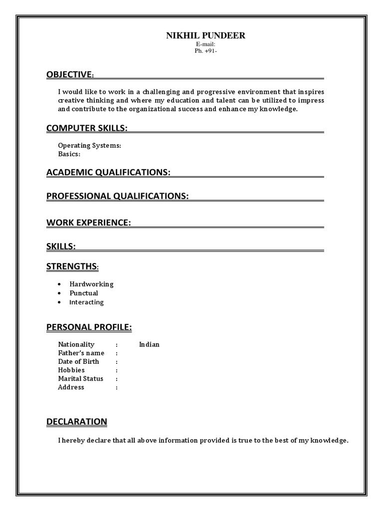 Nikhil Pundeer | PDF