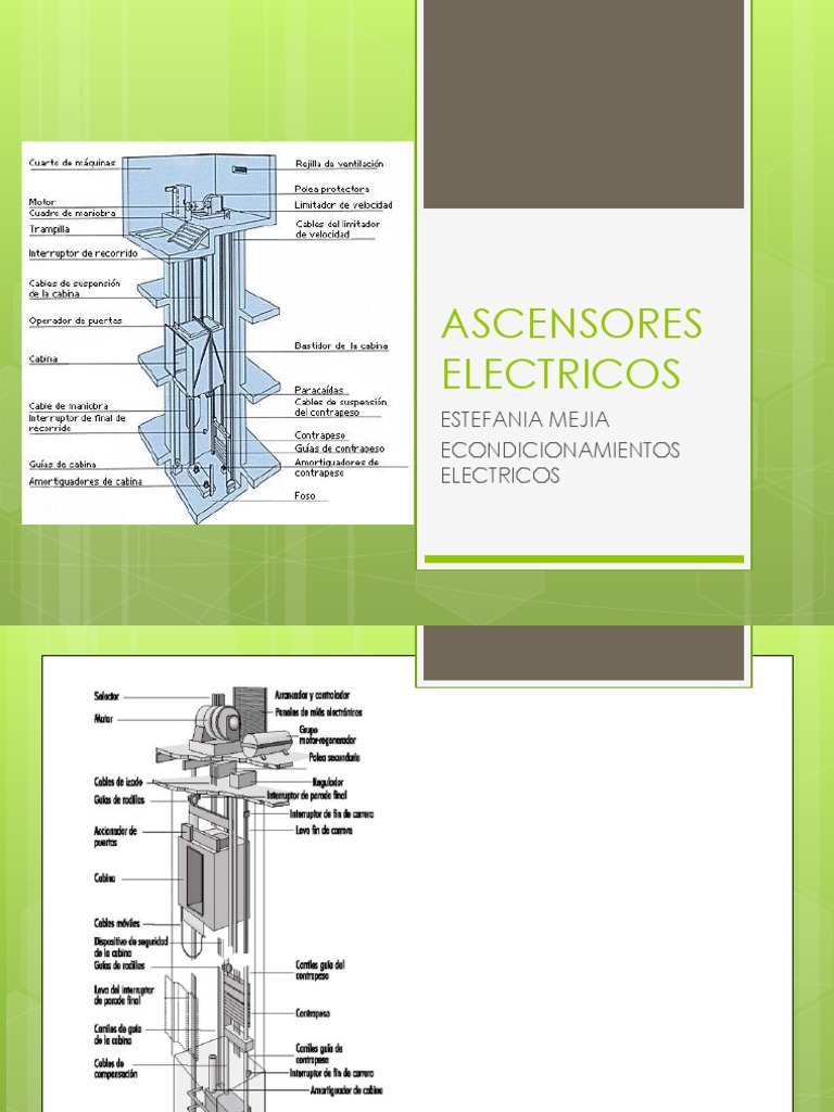 Ascensores Electricos | PDF | Ascensor | Electromagnetismo
