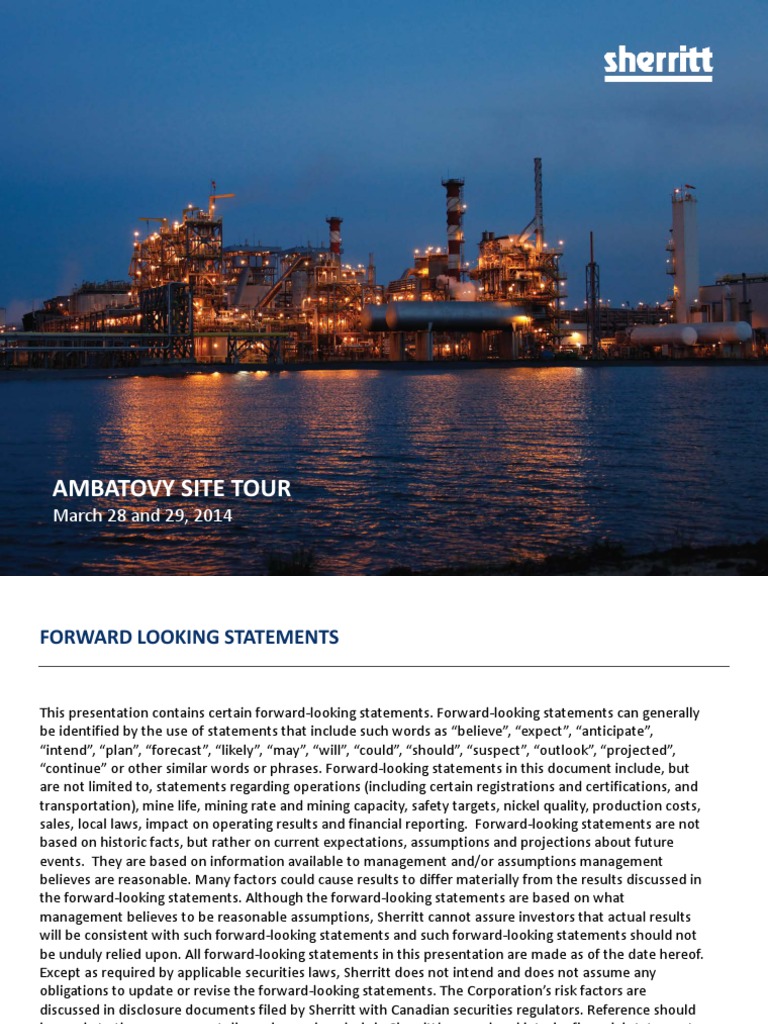 Ambatovy Site Tour | Mining | Nature