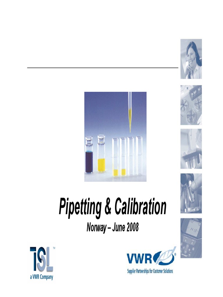 Pipette Calibration & Service Overview | PDF | Calibration | Accuracy ...
