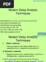 Time Impact Analysis | PDF | Systems Science | Systems Theory