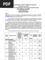 APPSC Group 1 Posts Overview | PDF | Government Of India | Government