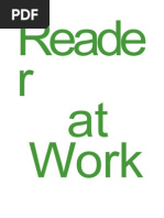 Odtü Reader at Work 1 | PDF