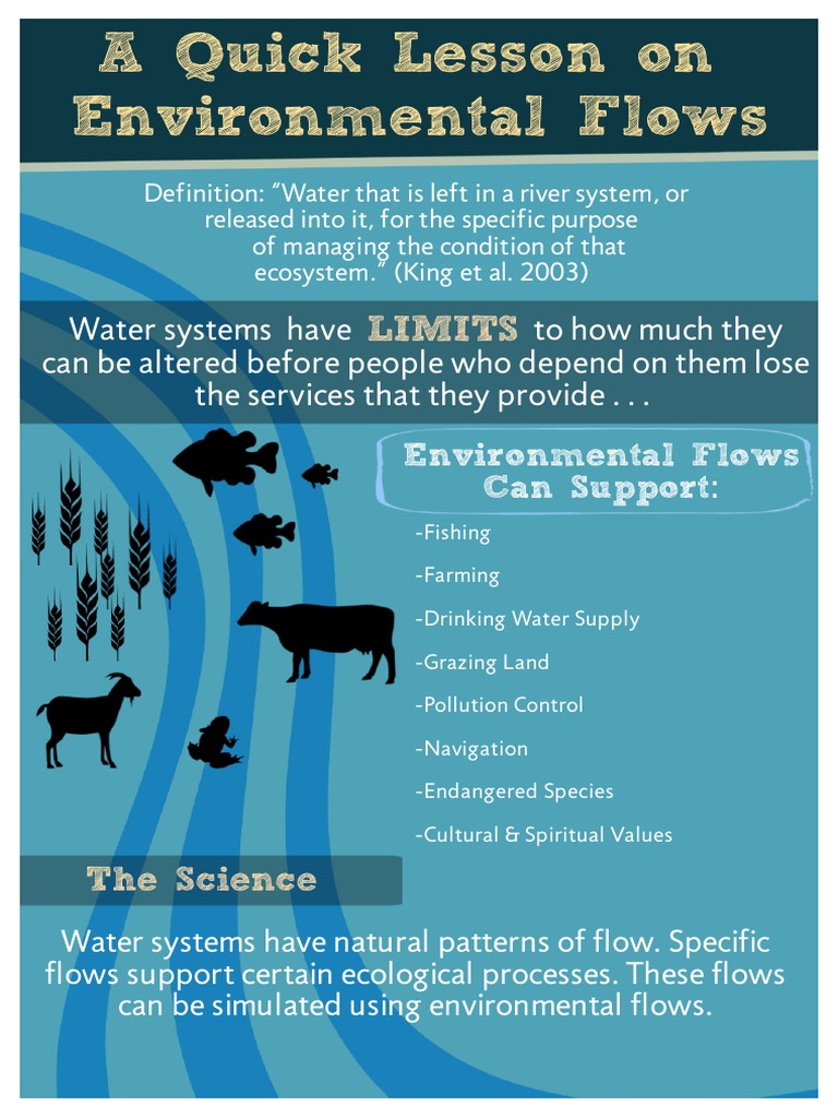Environmental Flows | Water Resources | Biogeochemistry