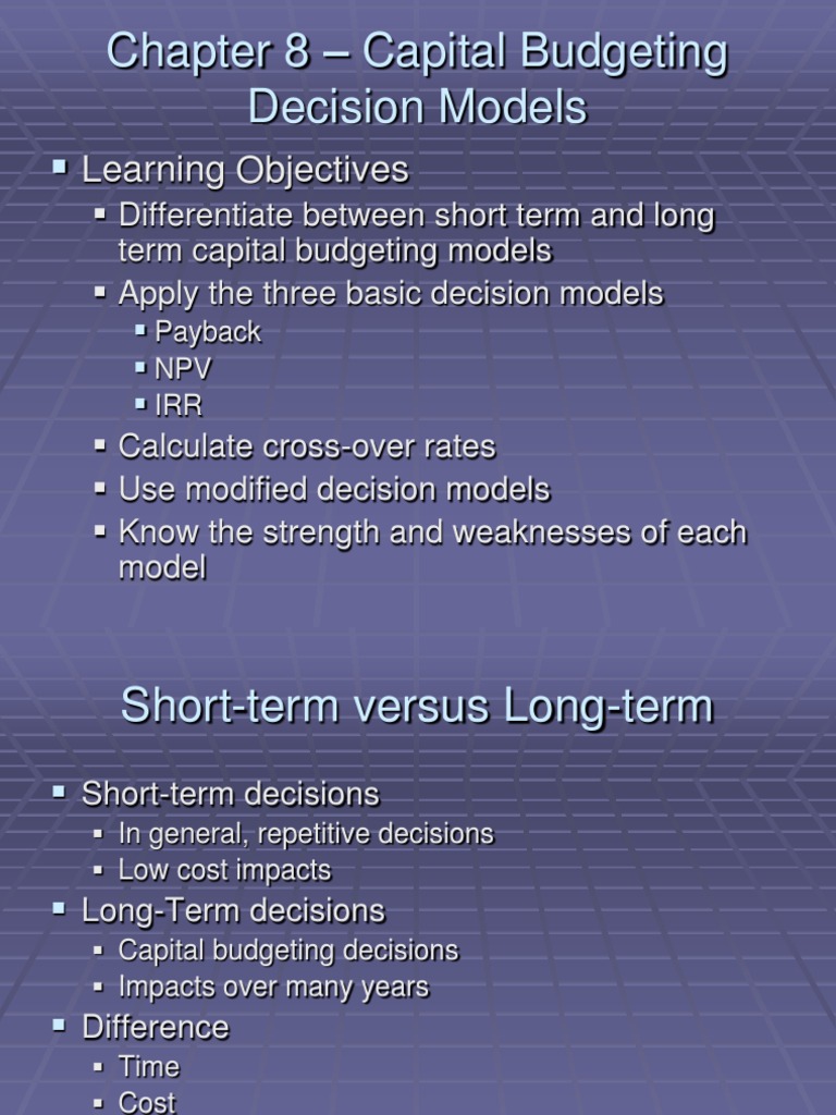 Fixed Asset Module In Oracle Financials Pdf Internal Rate Of Return Capital Budgeting