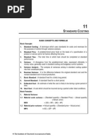 Standard Costing Variance Formulas | PDF | Variance | Human Resource ...