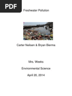 SBA Water Pollution Final | PDF | Water Pollution | Human Impact On The ...