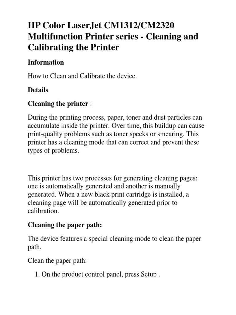HP Color LaserJet CM1312 | PDF | Image Scanner | Printer (Computing)