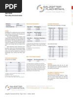 S275 Steel Grades and Specifications | PDF | Steel | Strength Of Materials