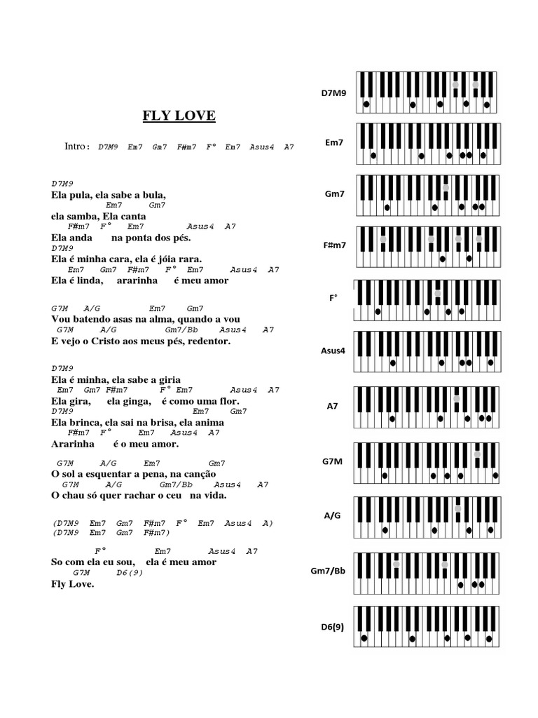 FLY LOVE Piano | PDF