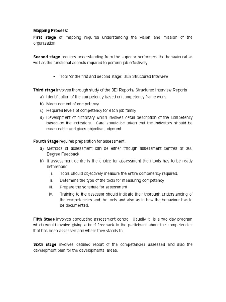 Mapping Process | PDF