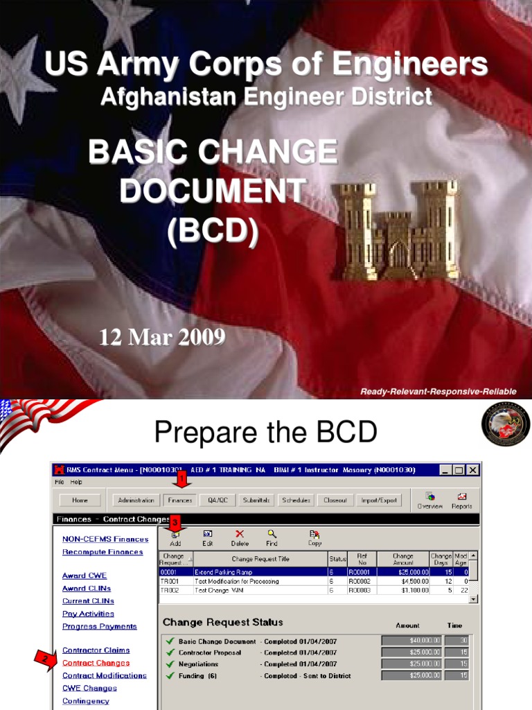 RMS BCD Preparation Instructions | PDF | Request For Proposal | Binary ...