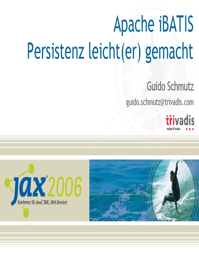 An Overview of Using Apache iBATIS for SQL Mapping and Data Persistence | PDF | Sql | Object ...