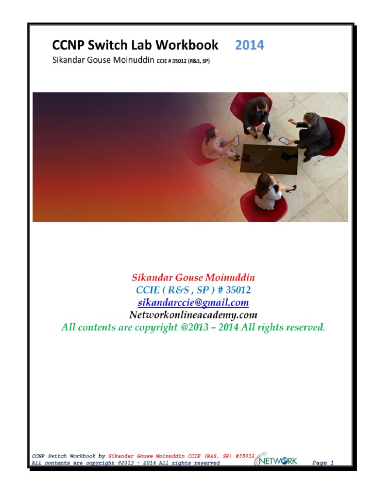 CCNP Switch Book Final2014 | PDF